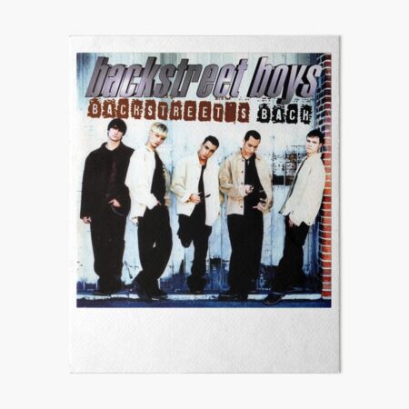 "Backstreet Boys Backstreets Back Album Cover." Art Board Print for ...