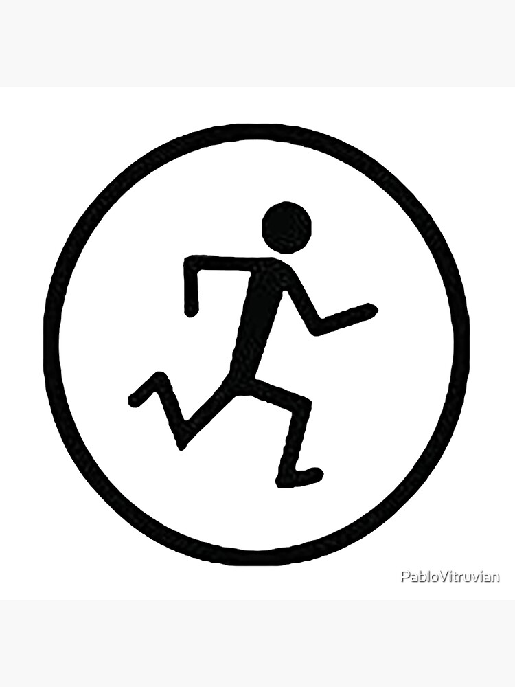 "Silly Human Icon" Poster for Sale by PabloVitruvian | Redbubble