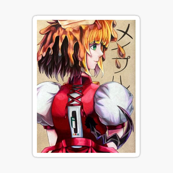 "Yttd Maple fanart" Sticker for Sale by Kameron-Haru | Redbubble