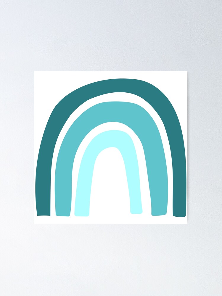 "Surf Style Preppy rainbow" Poster for Sale by Beach-Designs | Redbubble