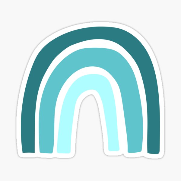 "Surf Style Preppy rainbow" Sticker for Sale by Beach-Designs | Redbubble