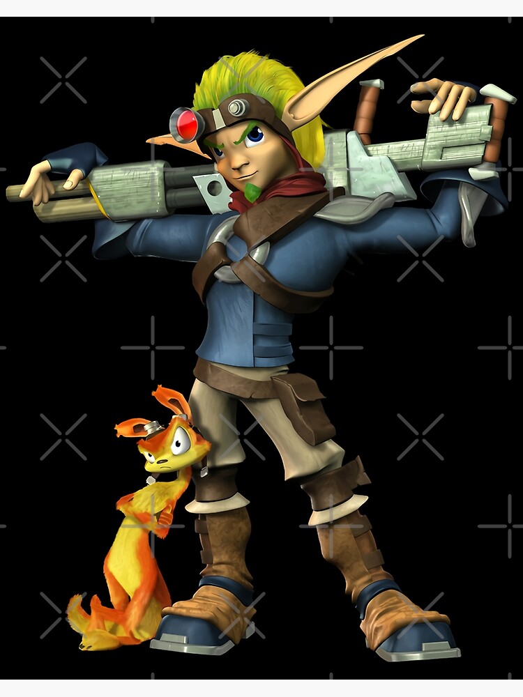 "Jax And Daxter Action Game Series 2022" Poster for Sale by ...