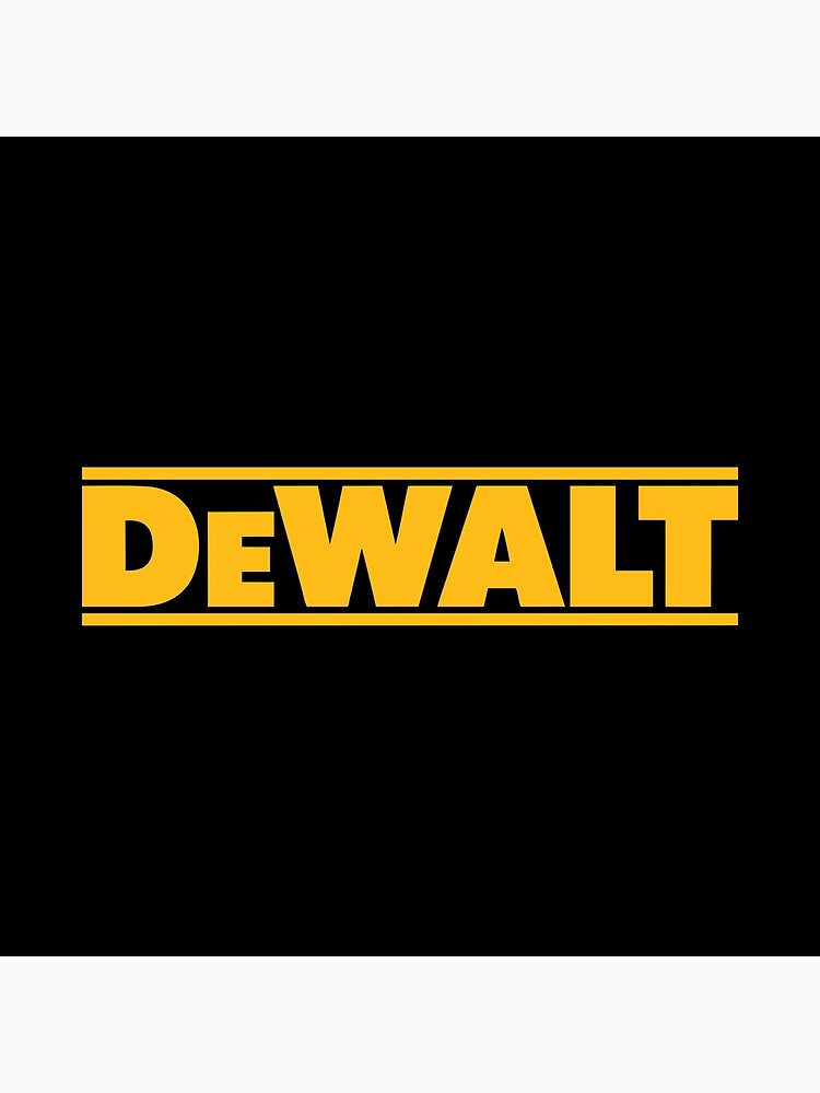 "Logo | Dewalt" Poster for Sale by RichardLatli | Redbubble