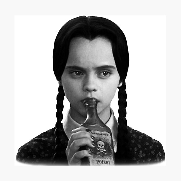 "Wednesday drinks poison" Photographic Print by djpilot46 | Redbubble