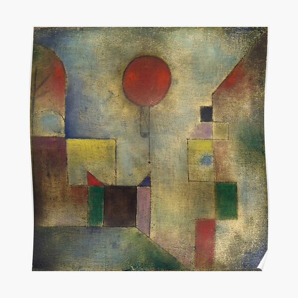 "Red Balloon by Paul Klee ( Abstract pattern ,expressionism · cubism ...