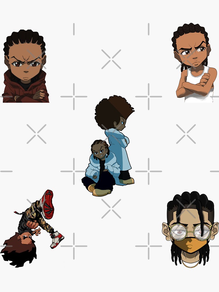 "the boondocks PACK" Sticker by vara-store | Redbubble