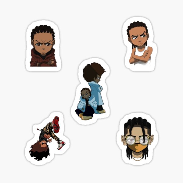 "the boondocks PACK" Sticker by vara-store | Redbubble