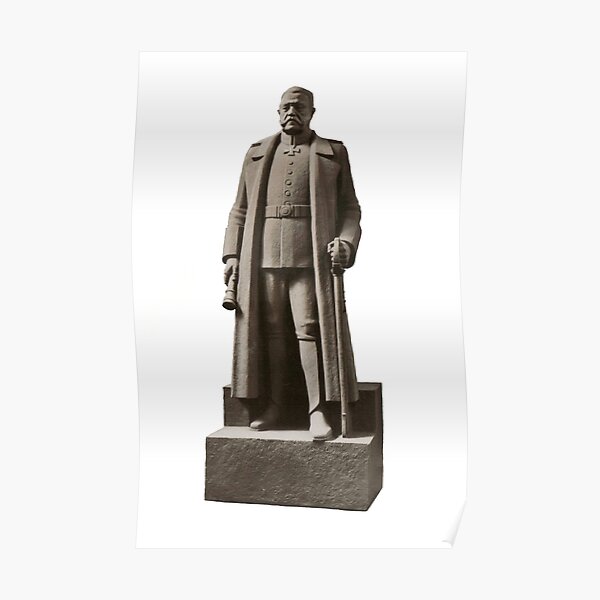 "Hindenburg inside the Tannenberg War Memorial, Battle of Tannenberg ...