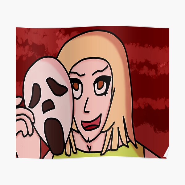 "Ghostface Tatum AU" Poster for Sale by TatumRileyLover | Redbubble