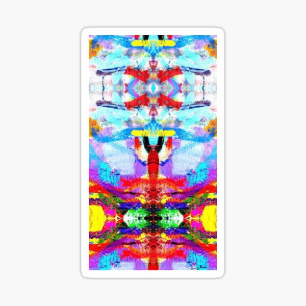 "Dream in Color" Sticker for Sale by joymover | Redbubble