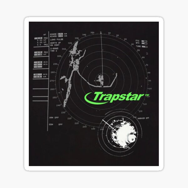 "TRAPSTAR HYPERDRIVE CYCLONE" Sticker for Sale by DleVerified | Redbubble