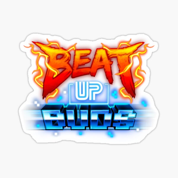 "Beat Up Buds logo" Sticker for Sale by BeatUpBuds | Redbubble