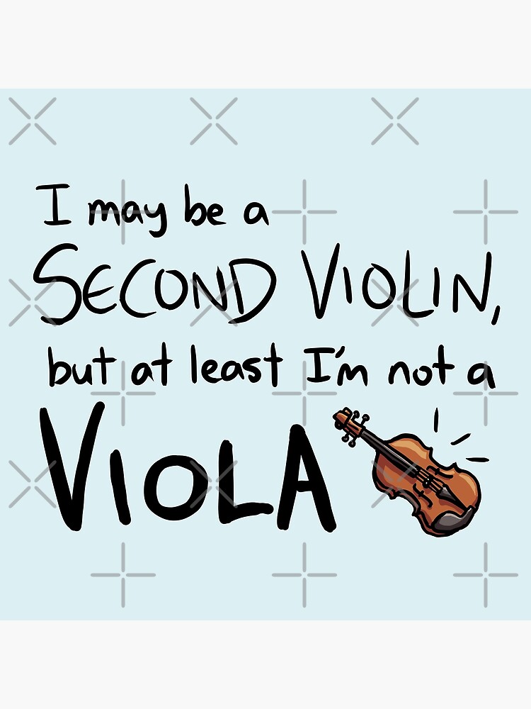 "Viola joke" Poster for Sale by AtLSeal | Redbubble