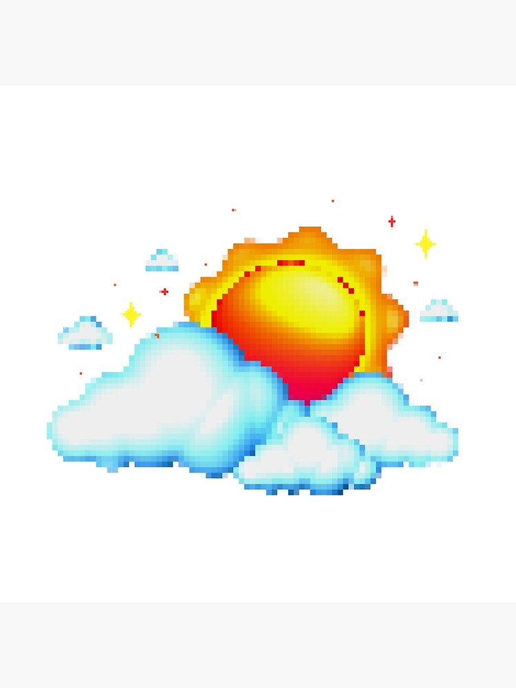 "Cute Sunshine Pixel Art Collection #04" Poster for Sale by Cute8bit ...