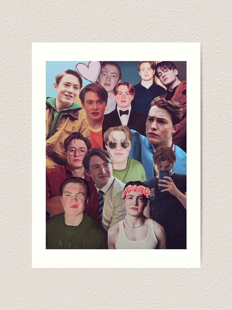 "Heartstopper Nick Nelson/Kit Connor Photo Collage" Art Print for Sale ...