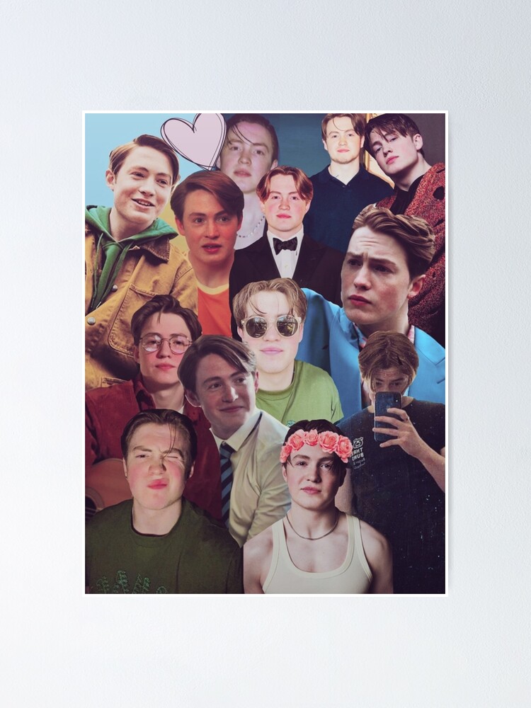 "Heartstopper Nick Nelson/Kit Connor Photo Collage" Poster for Sale by ...