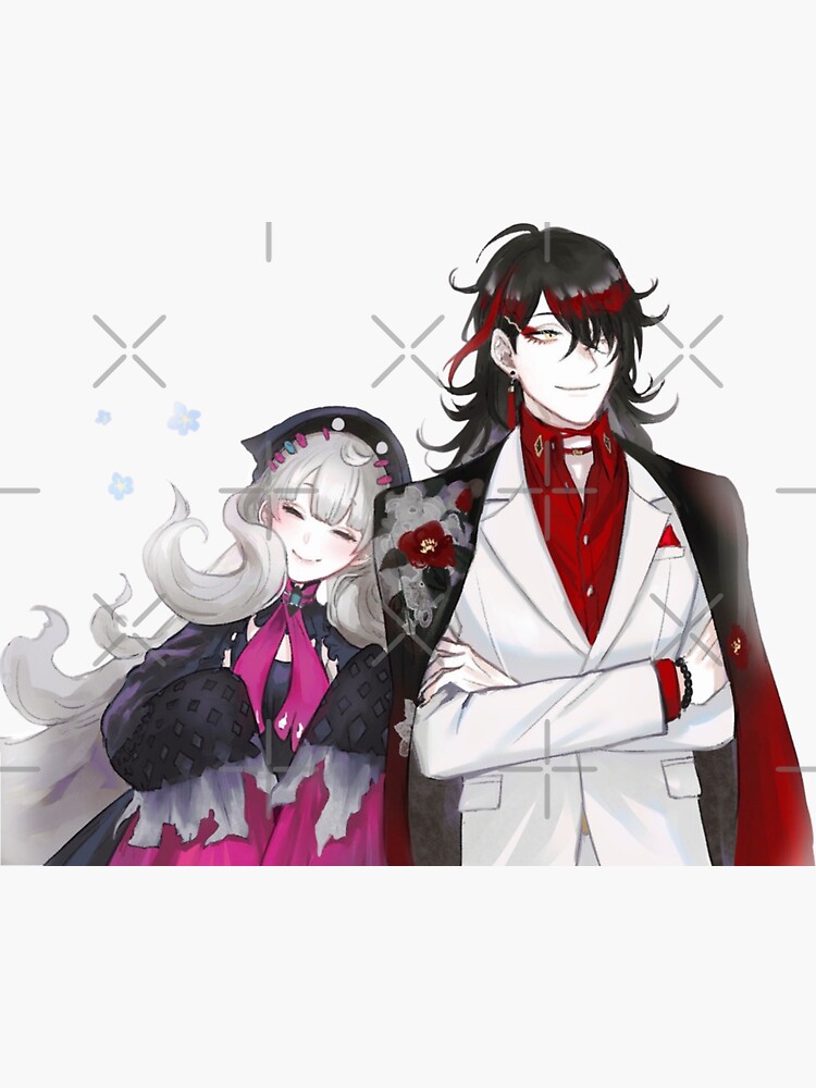 "Vox Akuma - Luxiem" Sticker for Sale by artwala74 | Redbubble