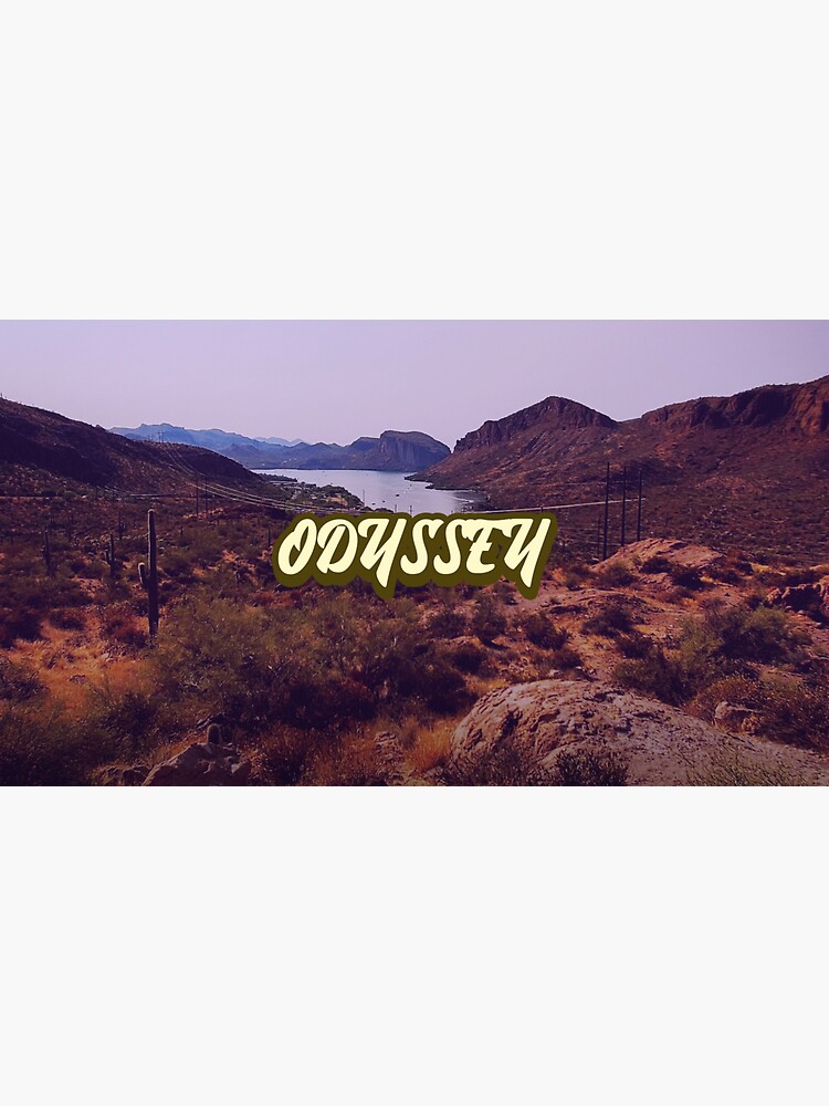 "Odyssey" Sticker for Sale by CornerStone57 | Redbubble