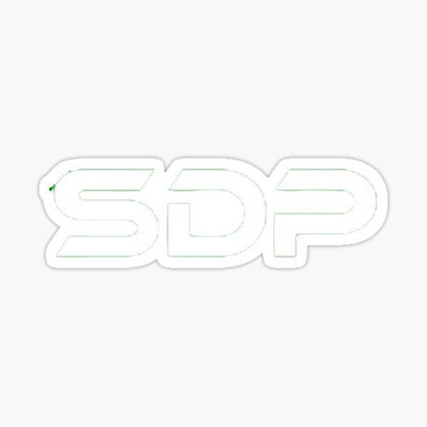 "Sdp" Sticker for Sale by NUTREE | Redbubble