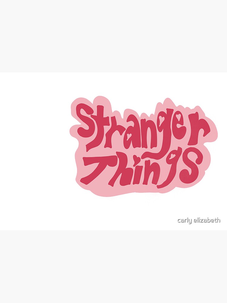 "stranger things logo" Art Print for Sale by windowsdownhd | Redbubble
