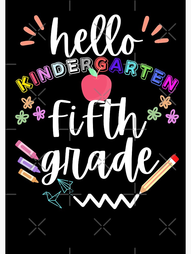 Cuaderno de espiral «hola quinto grado, hola quinto grado, regreso a la ...