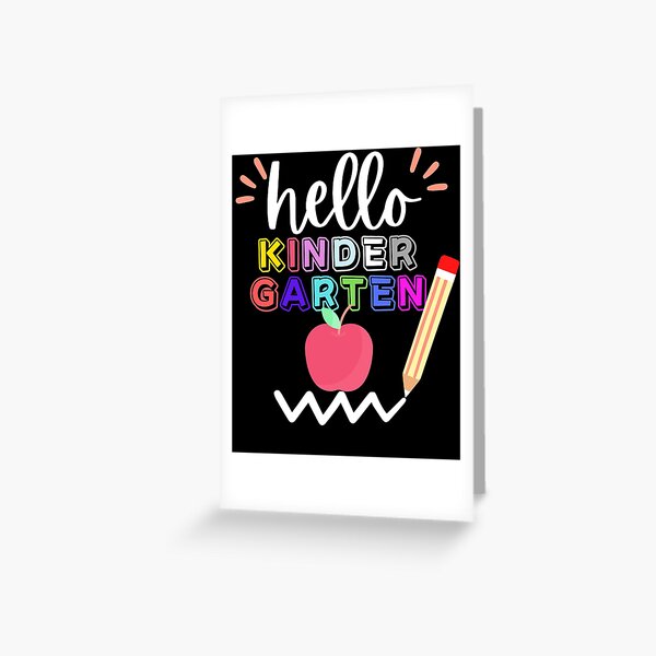 "hello kindergarten ,back to school for students, school for teachers ...