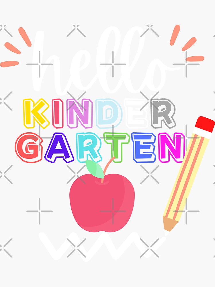 "hello kindergarten ,back to school for students, school for teachers ...