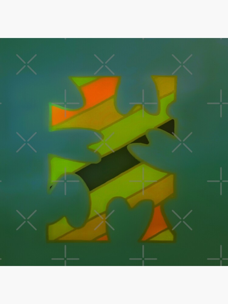 "Jigsaw piece part 1.0" Poster for Sale by Mai8 | Redbubble
