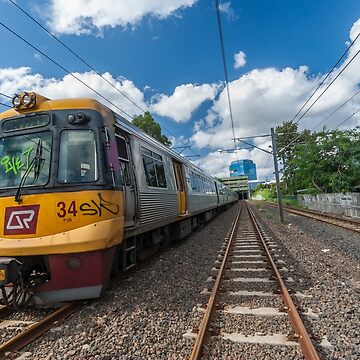 "Toowong Rail Line" Art Print for Sale by MichaelJP | Redbubble