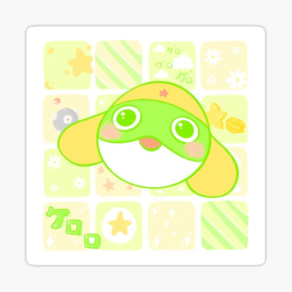"Keroro patchwork" Sticker by Crobidon | Redbubble