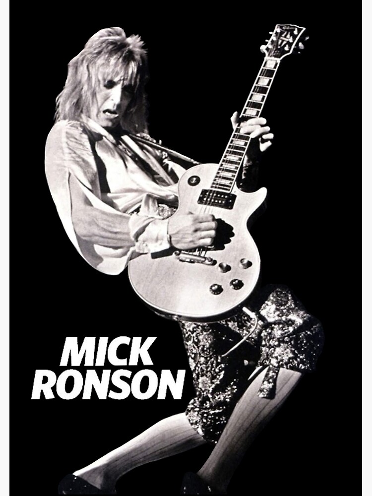 "Mick Ronson" Poster for Sale by Guitar-Godz | Redbubble