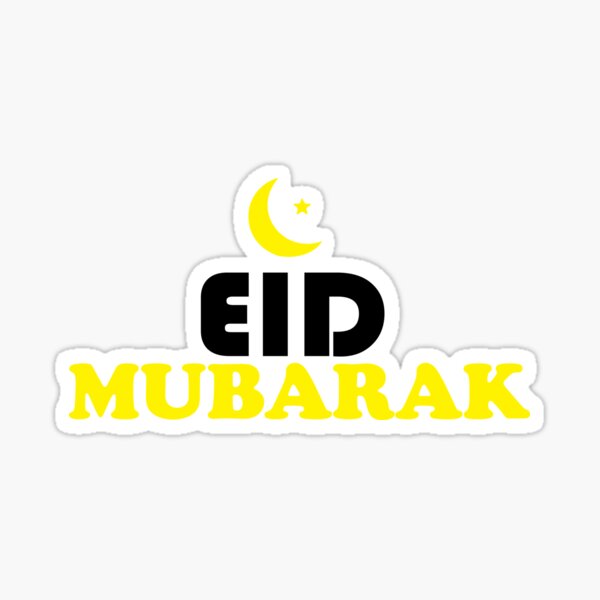 "Eid mubarak happy bakra eid Graphic T-Shirt" Sticker for Sale by ...