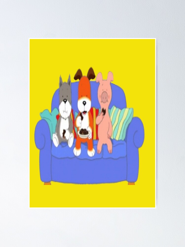 "Kipper the dog and friends" Poster for Sale by Candy-B10 | Redbubble