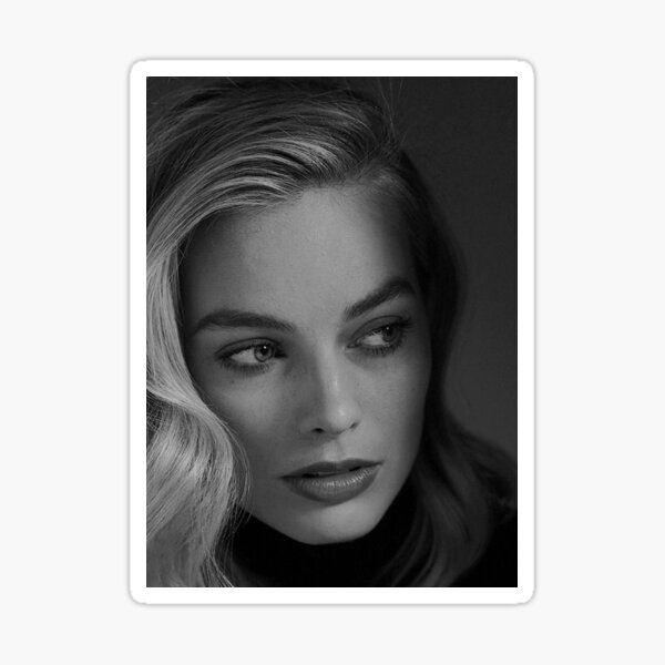 "Margot Robbie" Sticker for Sale by coolexe | Redbubble