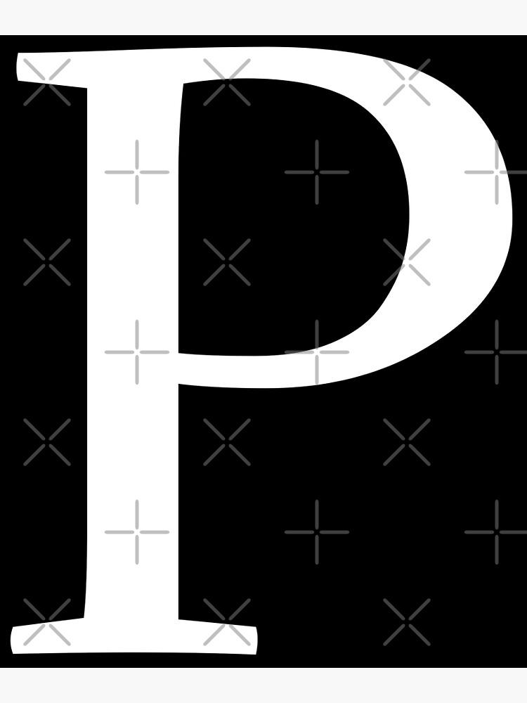 "Letters of the Alphabet P" Poster for Sale by Aurorapod | Redbubble