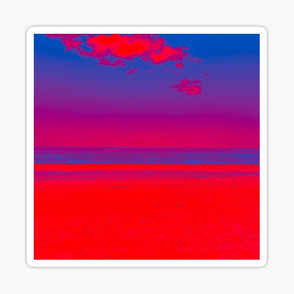 "Baltic Sea, Summer, edited photo by Marina Daniluka" Sticker for Sale ...