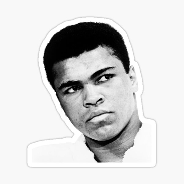 "Mohammad Ali" Sticker for Sale by FuuKaaRaa | Redbubble