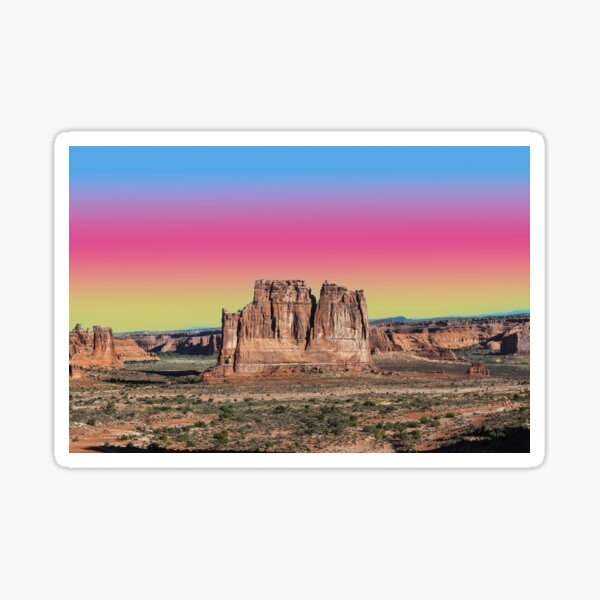 "Utah Desert" Sticker for Sale by devinswy | Redbubble