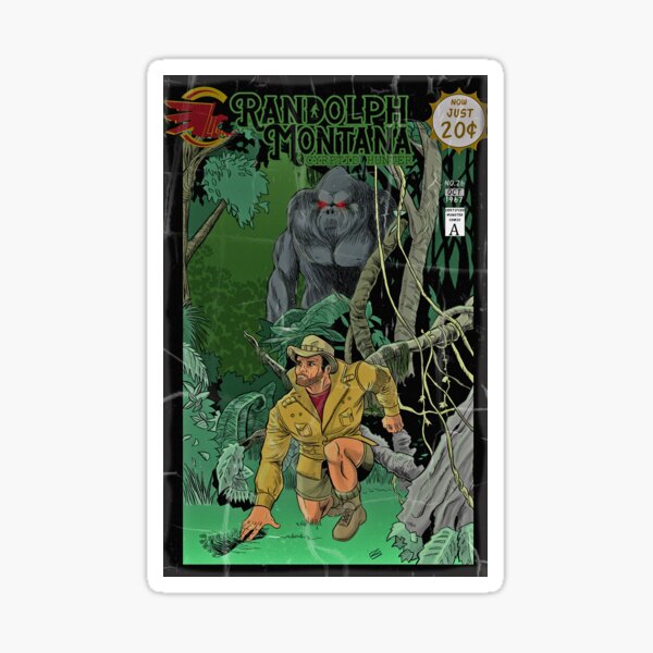 "Original Vintage Style Comic Book Cover" Sticker for Sale by rflinchum ...