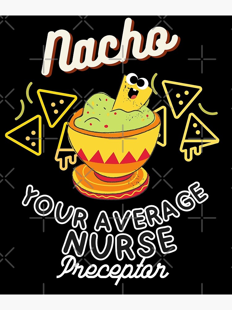 Lámina fotográfica «Divertido nacho promedio de la enfermera preceptor ...