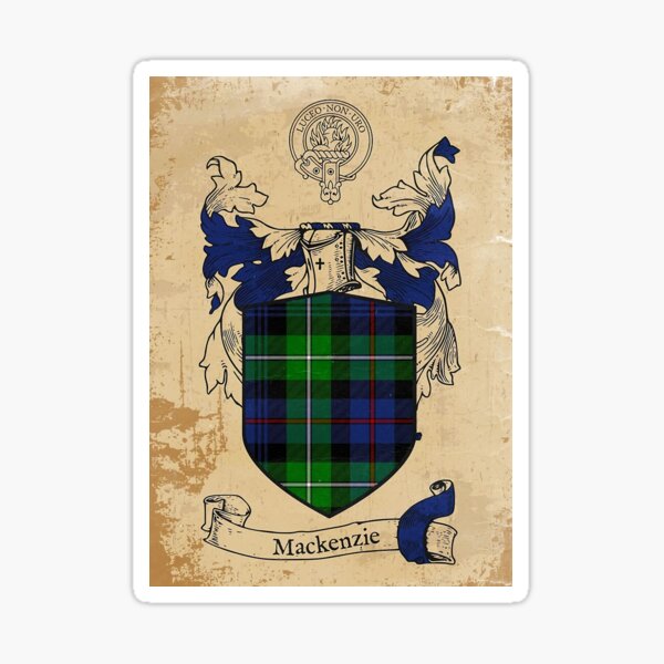 Clan Mackenzie Sticker For Sale By Lillianalex Redbubble