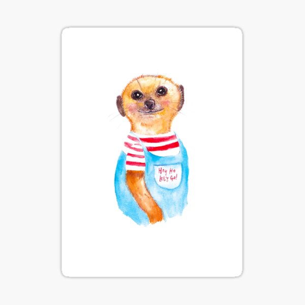 "Milo" Sticker for Sale by mermaidmonsters | Redbubble