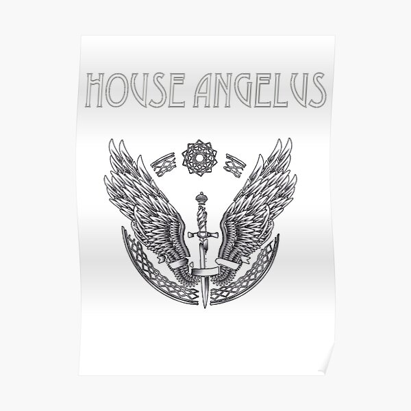 "Angelus House" Poster for Sale by GiollasArt | Redbubble