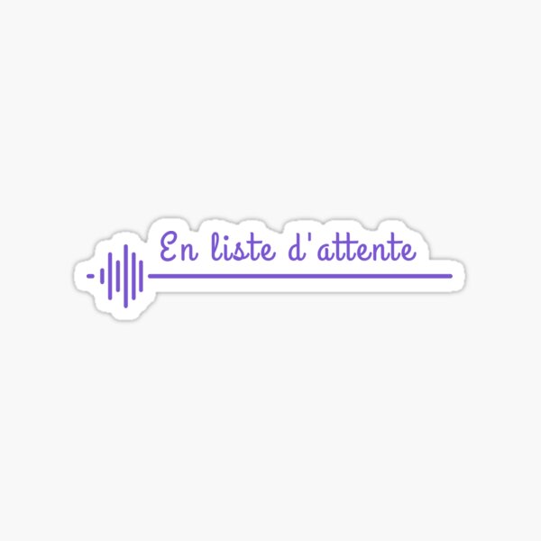 "Purple Audio" Sticker for Sale by FrenchAesthetic | Redbubble