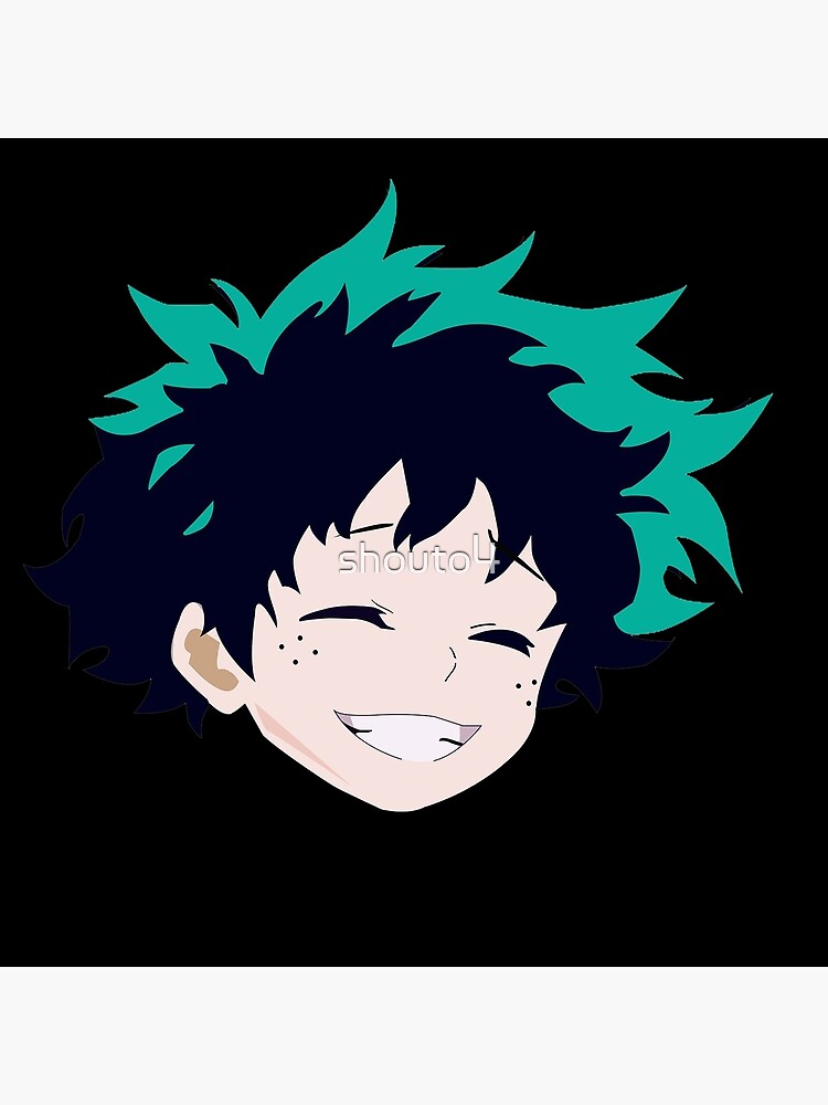 "deku head" Poster for Sale by shouto4 | Redbubble