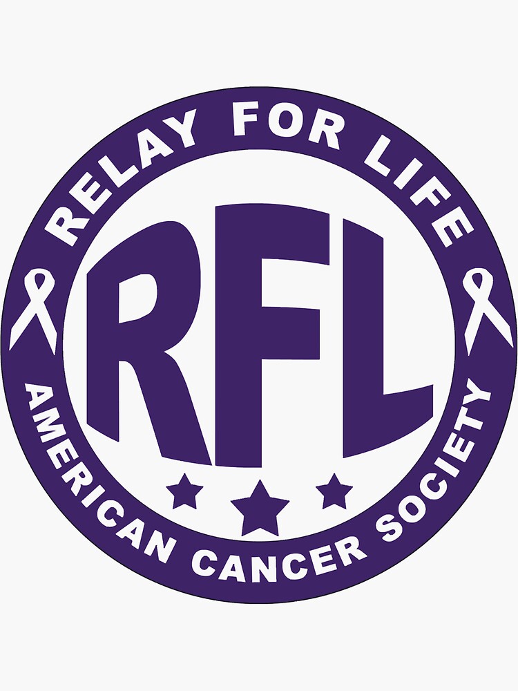 Pegatina «RFL - Relevo por la vida - Sociedad Americana Contra El ...