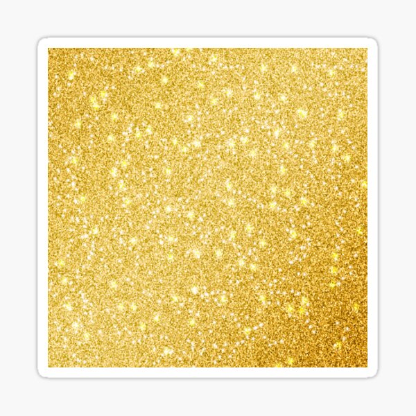 "Glitter Gold Fabulous!" Sticker for Sale by Belle9616 | Redbubble