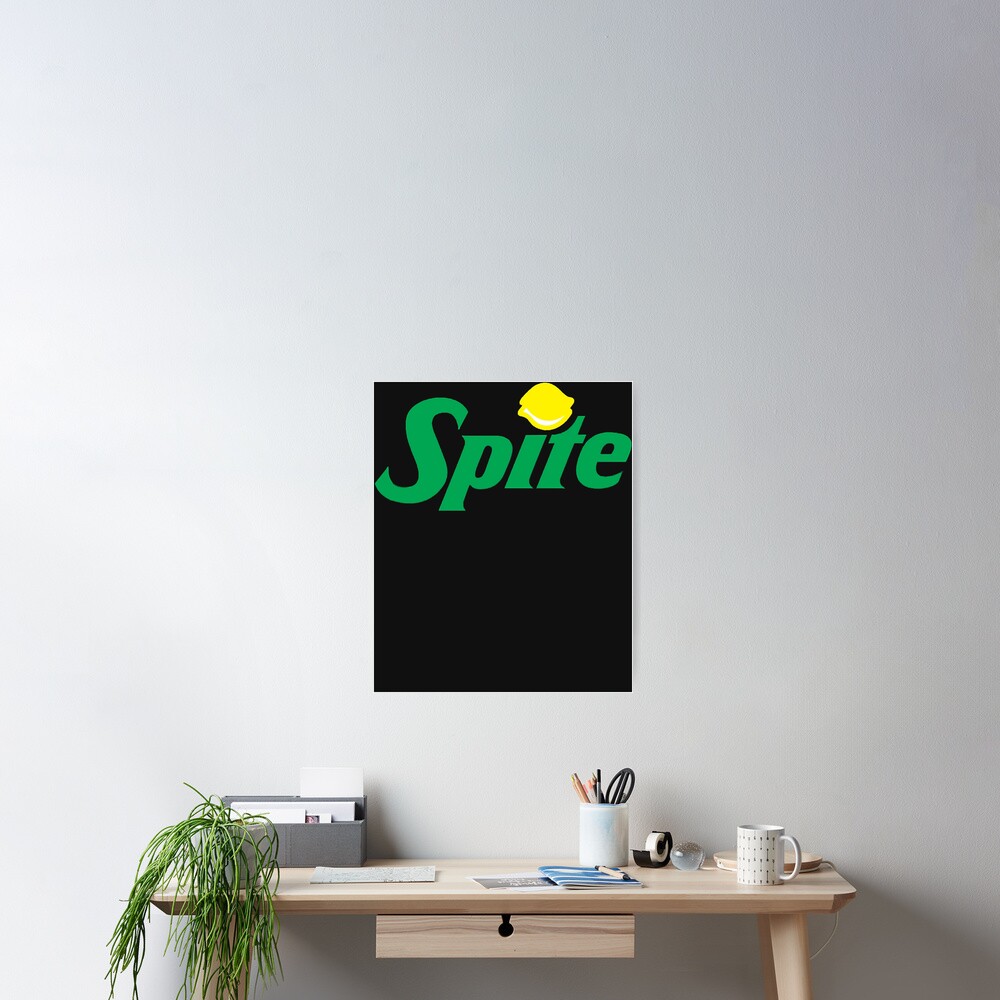 "Spite logo" Poster for Sale by TroyVoldseth | Redbubble
