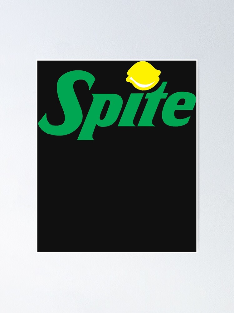 "Spite logo" Poster for Sale by TroyVoldseth | Redbubble