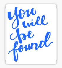 Dear Evan Hansen: Stickers | Redbubble